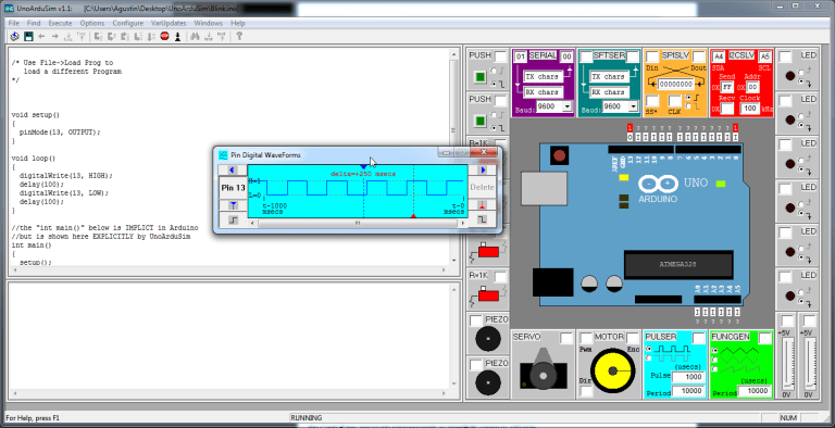 UnoArduSim. Software de simulación de Arduino UNO – TallerElectronica ...
